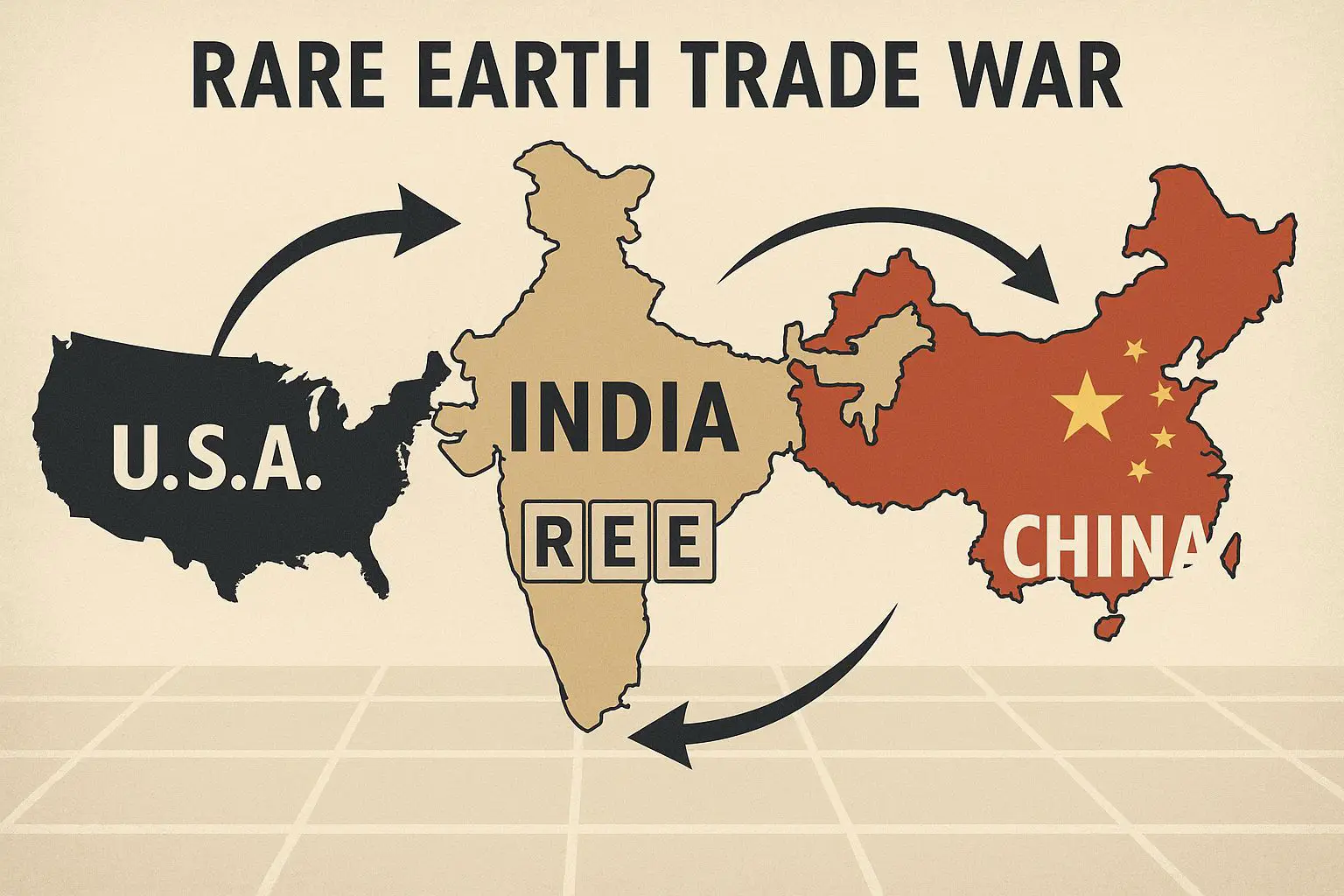 India in the Crosshairs of a Rare‑Earth War: Risk, Response, and ...